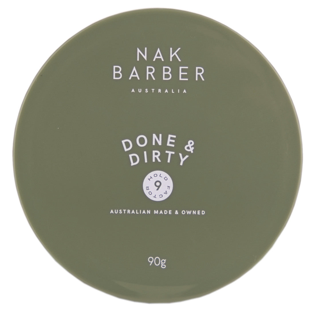 Nak Barber Done and Dirty Clay 90g – The Hair Hub