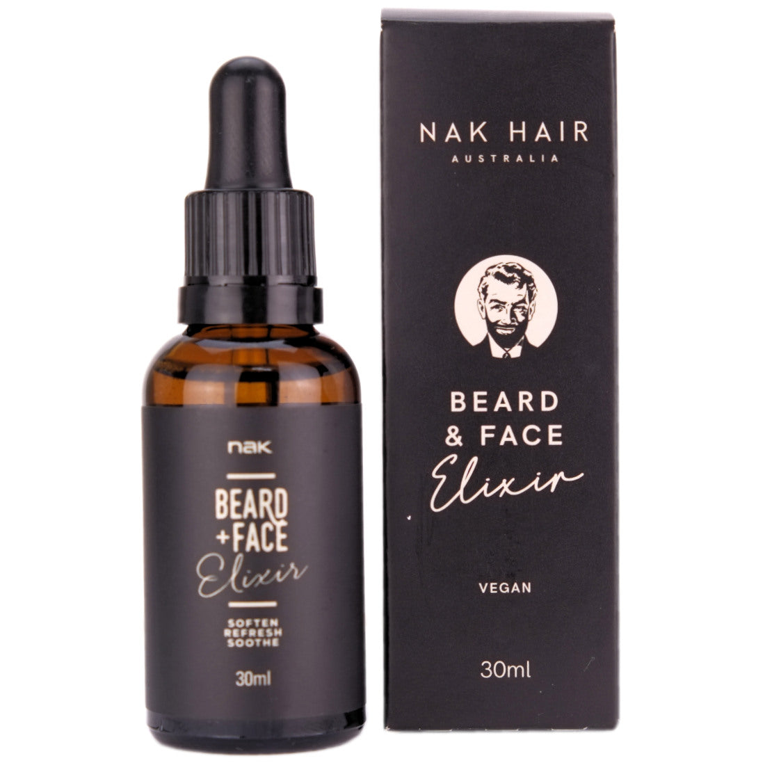 Nak Hair Beard and Face Elixir 30ml – The Hair Hub