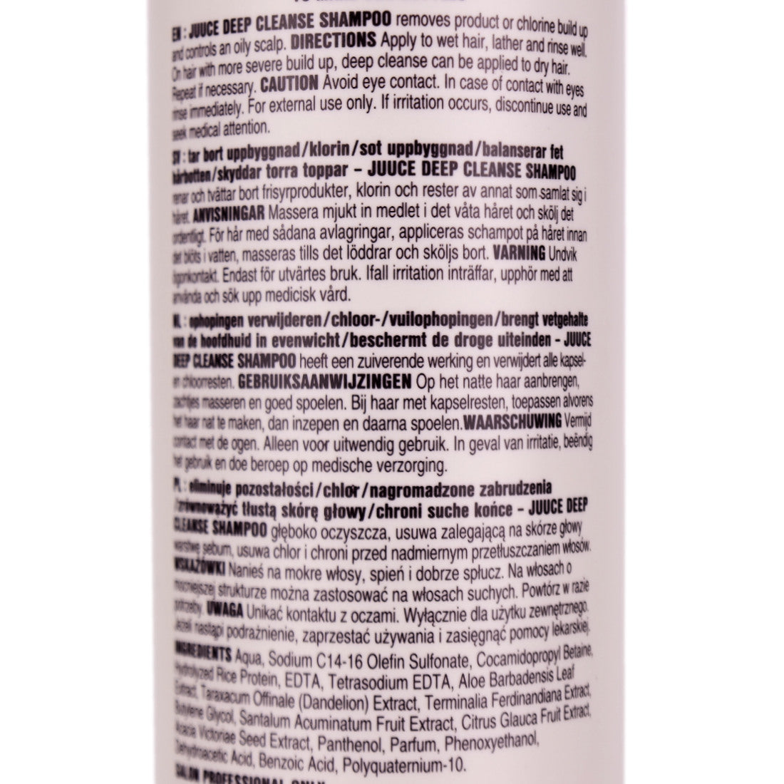 Juuce Deep Cleanse Shampoo 1 Litre (1000ml) – The Hair Hub
