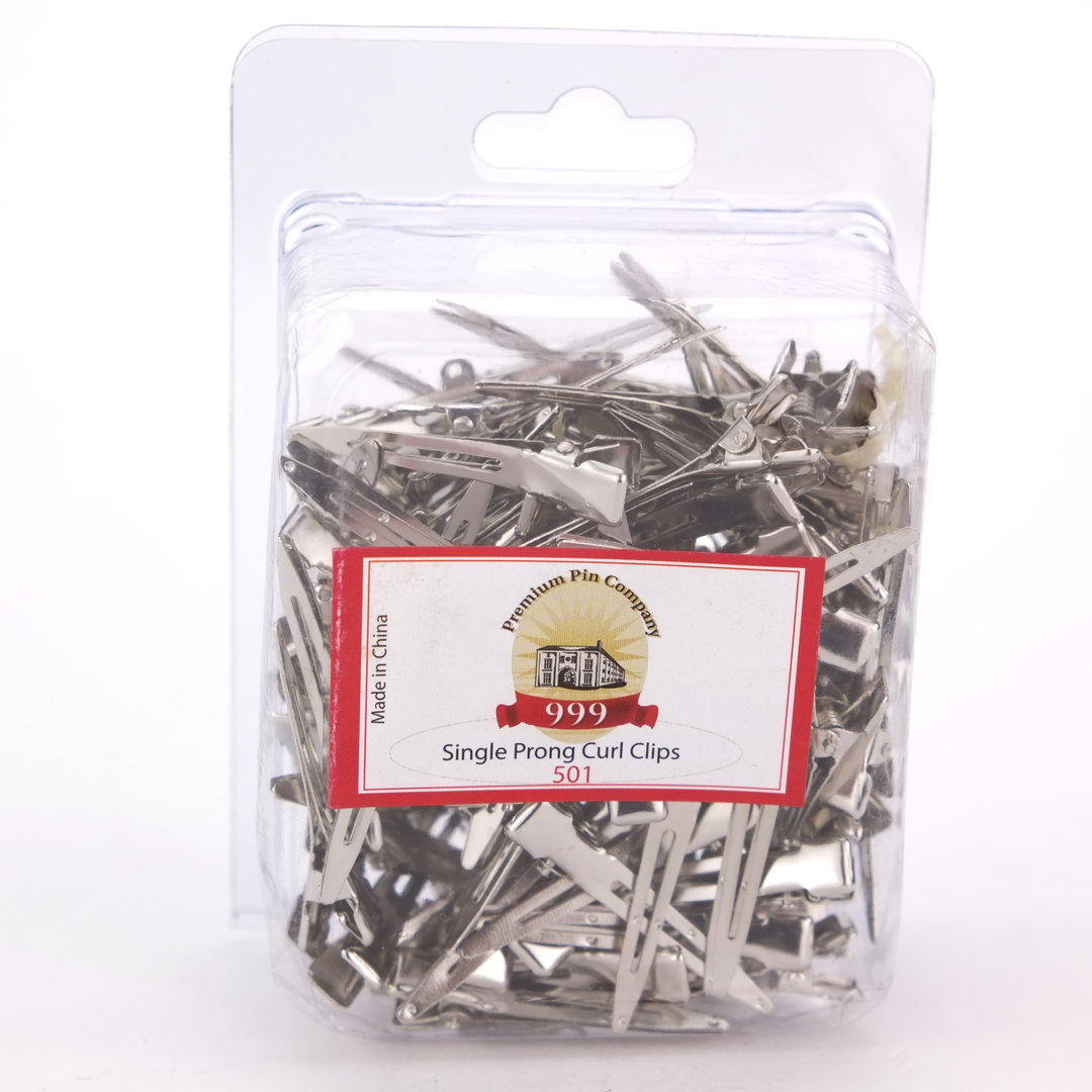 Premium Pin Company 999 Single Prong Curl Clips – The Hair Hub
