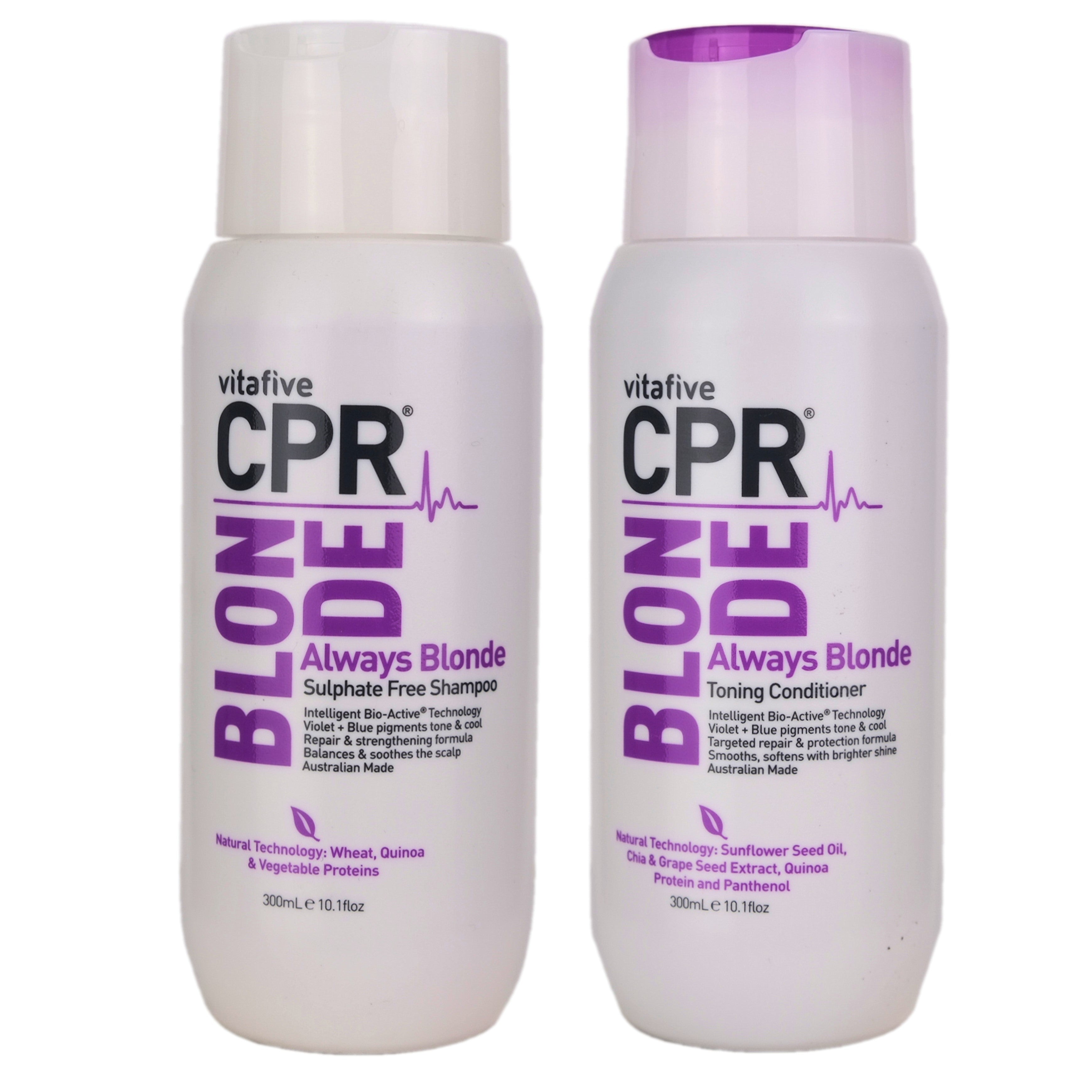 CPR Blonde Shampoo and Conditioner 300ml Duo – The Hair Hub