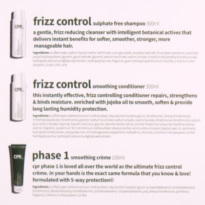 CPR Frizz Control Trio Pack – The Hair Hub