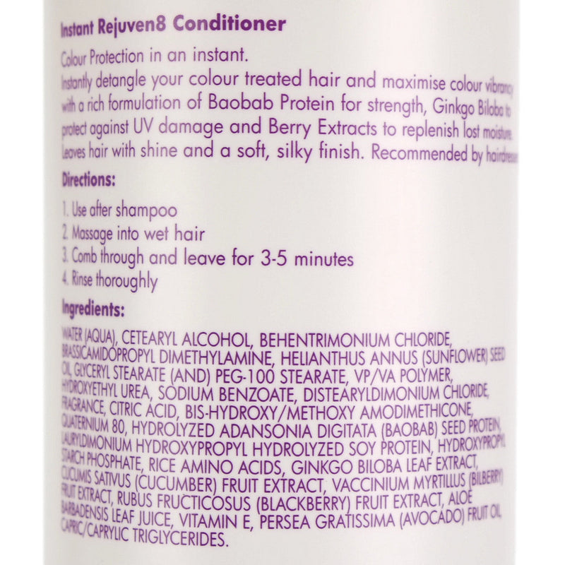 De Lorenzo Rejuven8 Shampoo and Conditoner 750ml Duo – The Hair Hub