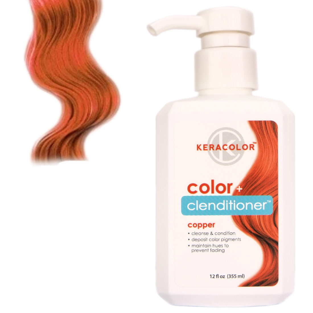 Keracolor Color + Clenditioner Copper Colour Shampoo 355ml – The Hair Hub