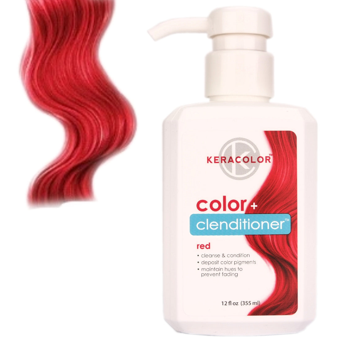 Keracolor Color + Clenditioner Red Colour Shampoo 355ml – The Hair Hub