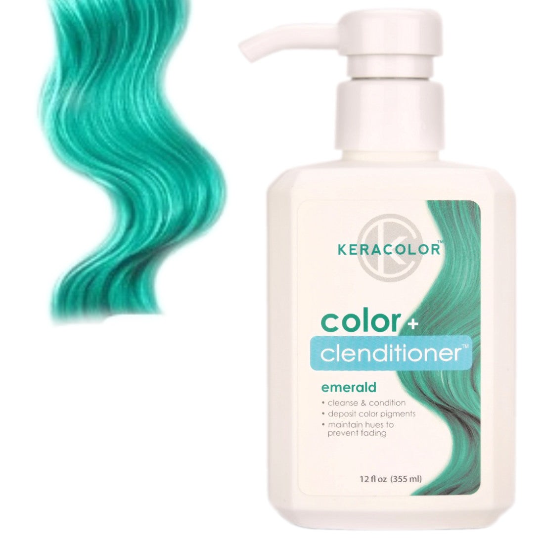 Keracolor Color + Clenditioner Emerald Colour Shampoo 355ml – The Hair Hub