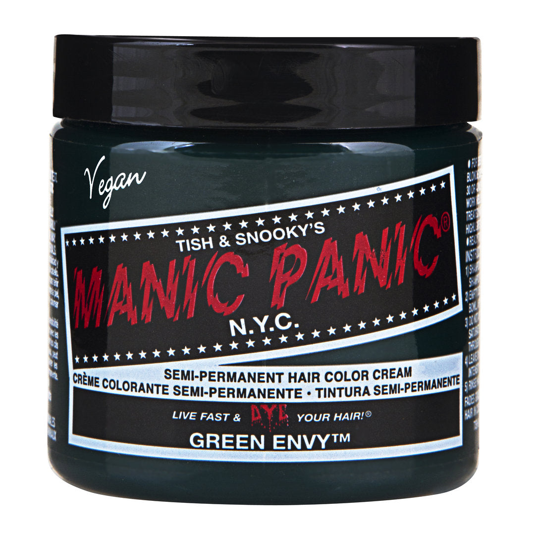Manic Panic GREEN ENVY Hair Colour Cream (118ml) – The Hair Hub