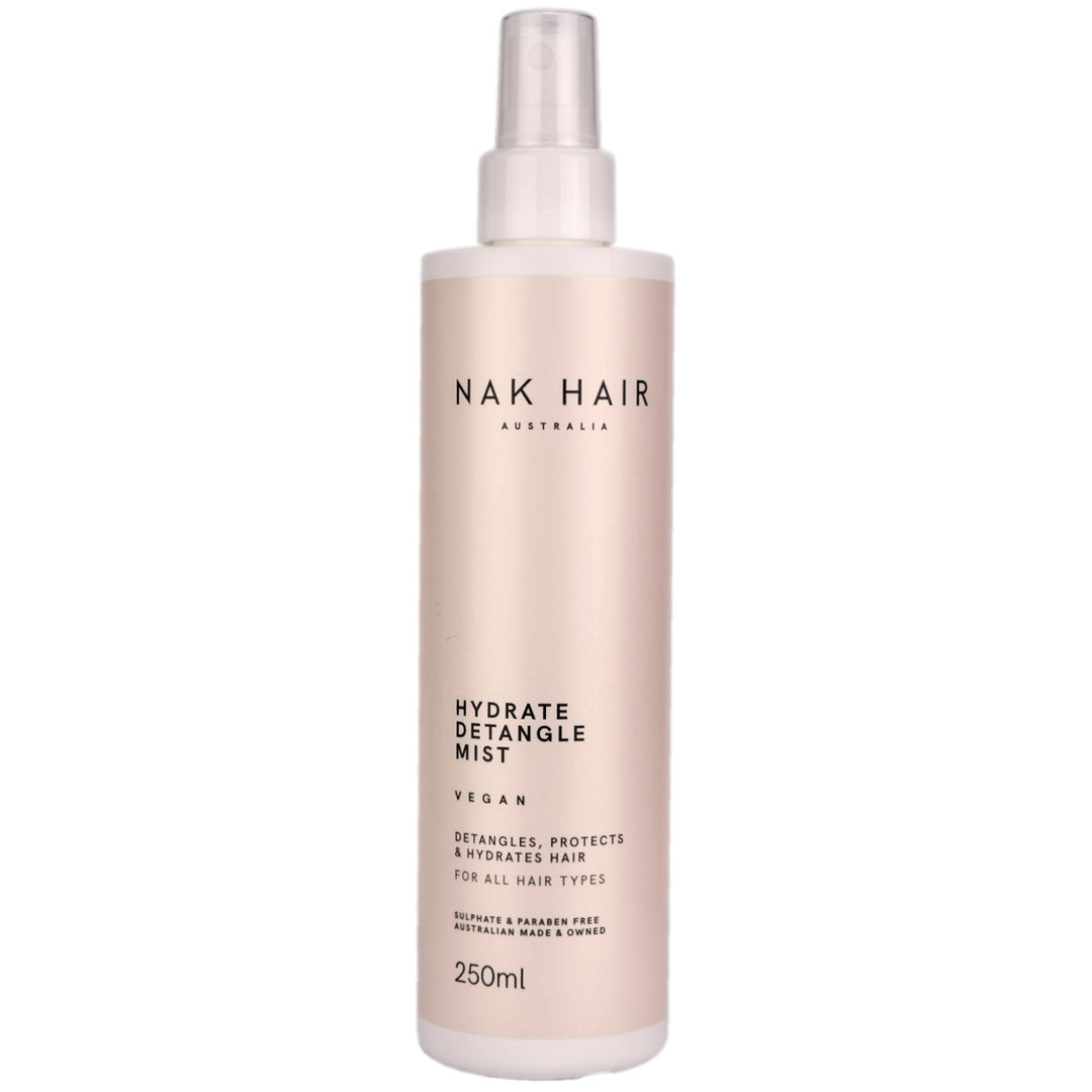 Nak Hair Hydrate Detangle Mist Spray 250ml The Hair Hub nak-hair-hydrate-detangle-mist-spray-250ml-the-hair-hub