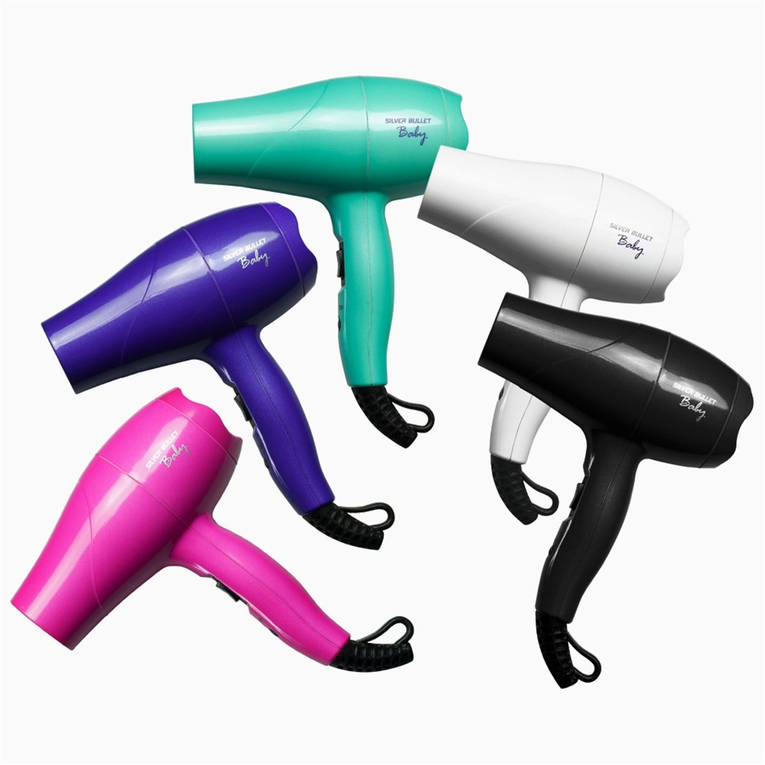 Silver Bullet Metallic Baby Dryer - Various Colours – The Hair Hub
