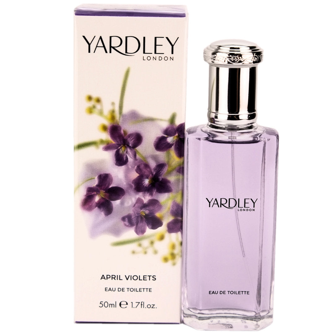 Yardley London APRIL VIOLETS Eau De Toilette Spray 50ml – The Hair Hub